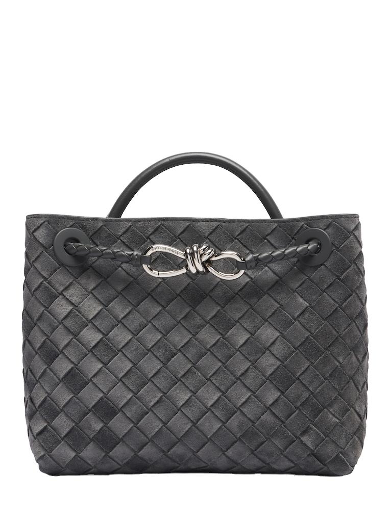 BOTTEGA VENETA Bottega Veneta Andiamo Suede Top-Handle Bag