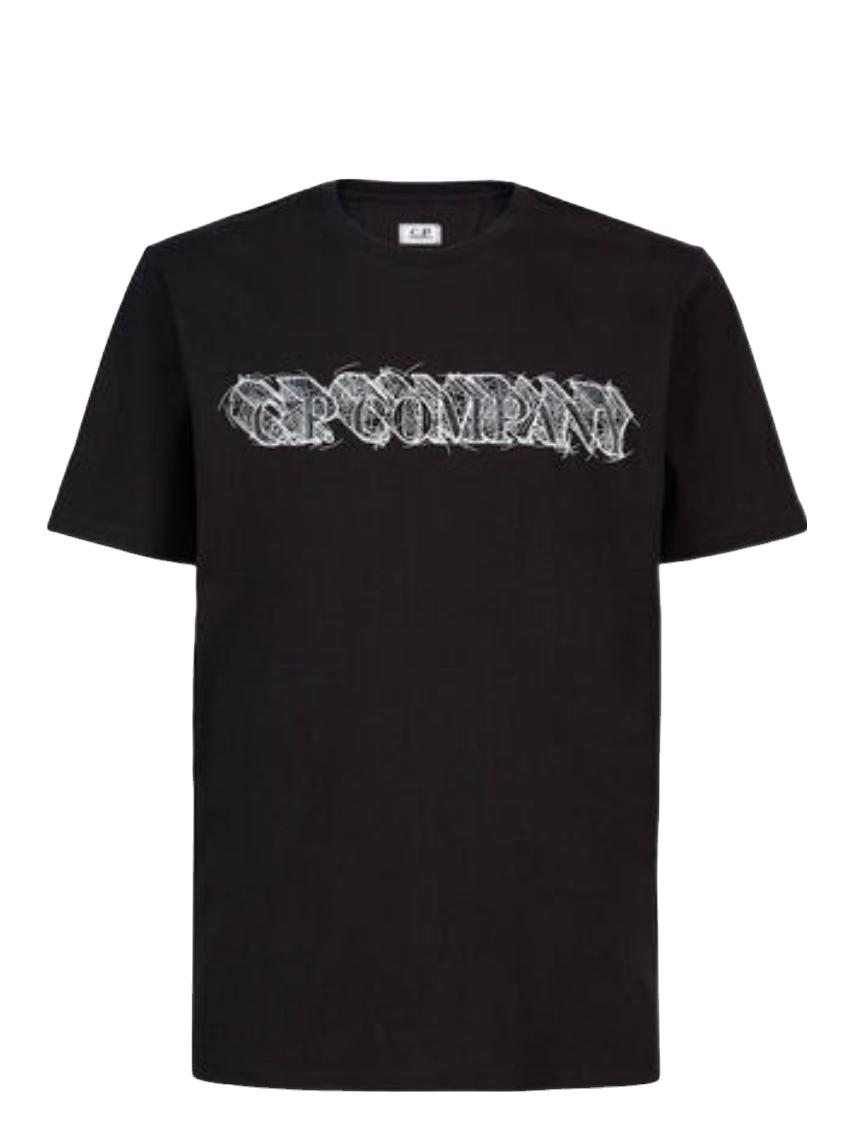 C.P. COMPANY logo-print cotton T-shirt