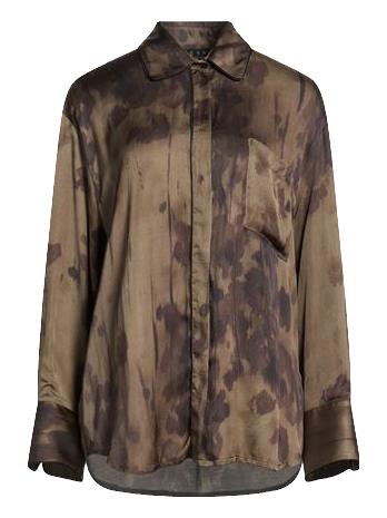 KAOS ICONA by KAOS Printed Satin Shirt