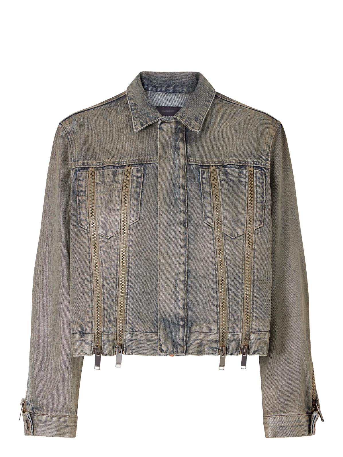 HAIKURE Haikure Medea Ziggy Zip-Detailed Denim Jacket