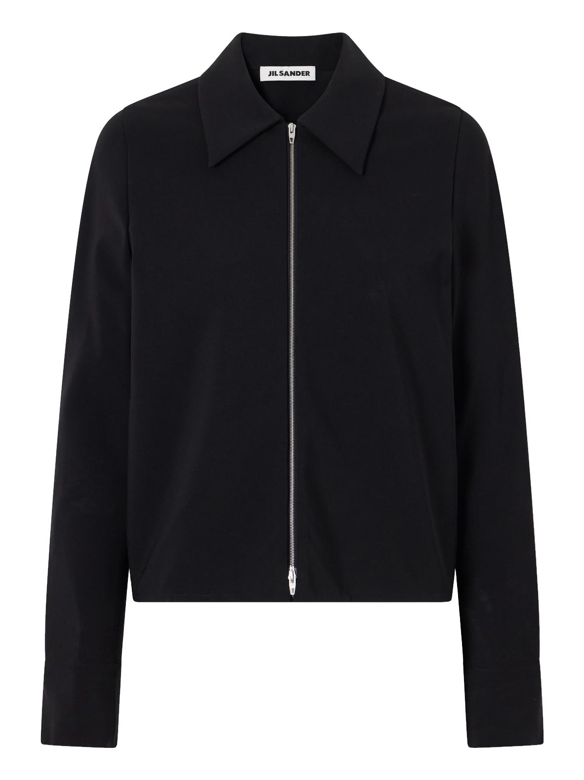 JIL SANDER Jil Sander Cropped Zip-Up Shell Jacket