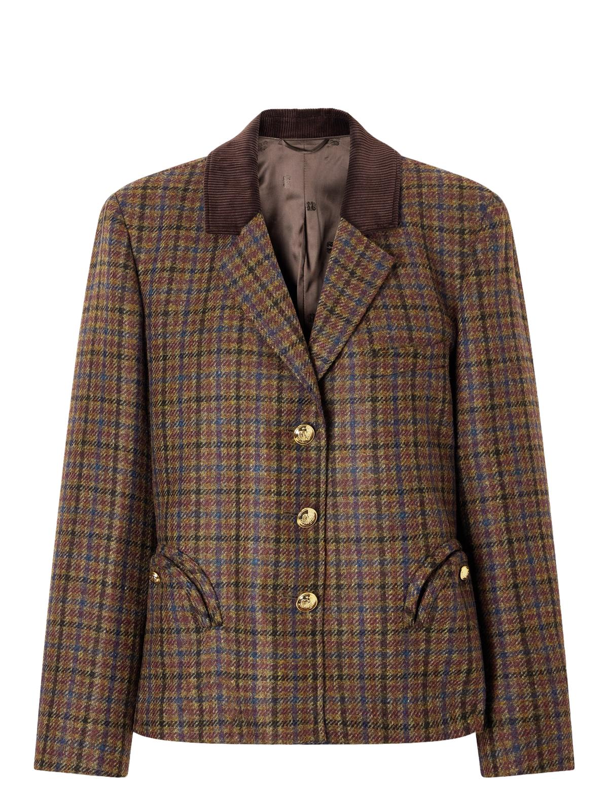 BLAZÉ MILANO BLAZÉ Milano Checked Wool Blazer