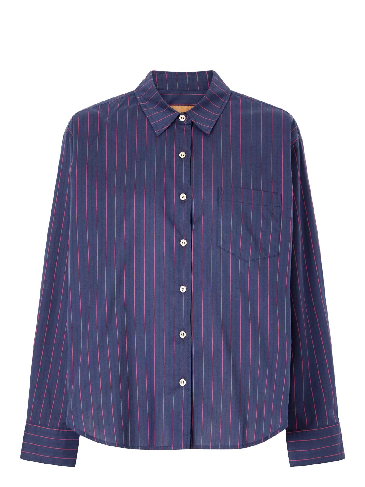 JAMIE HALLER Jamie Haller Weekend Striped Cotton Shirt