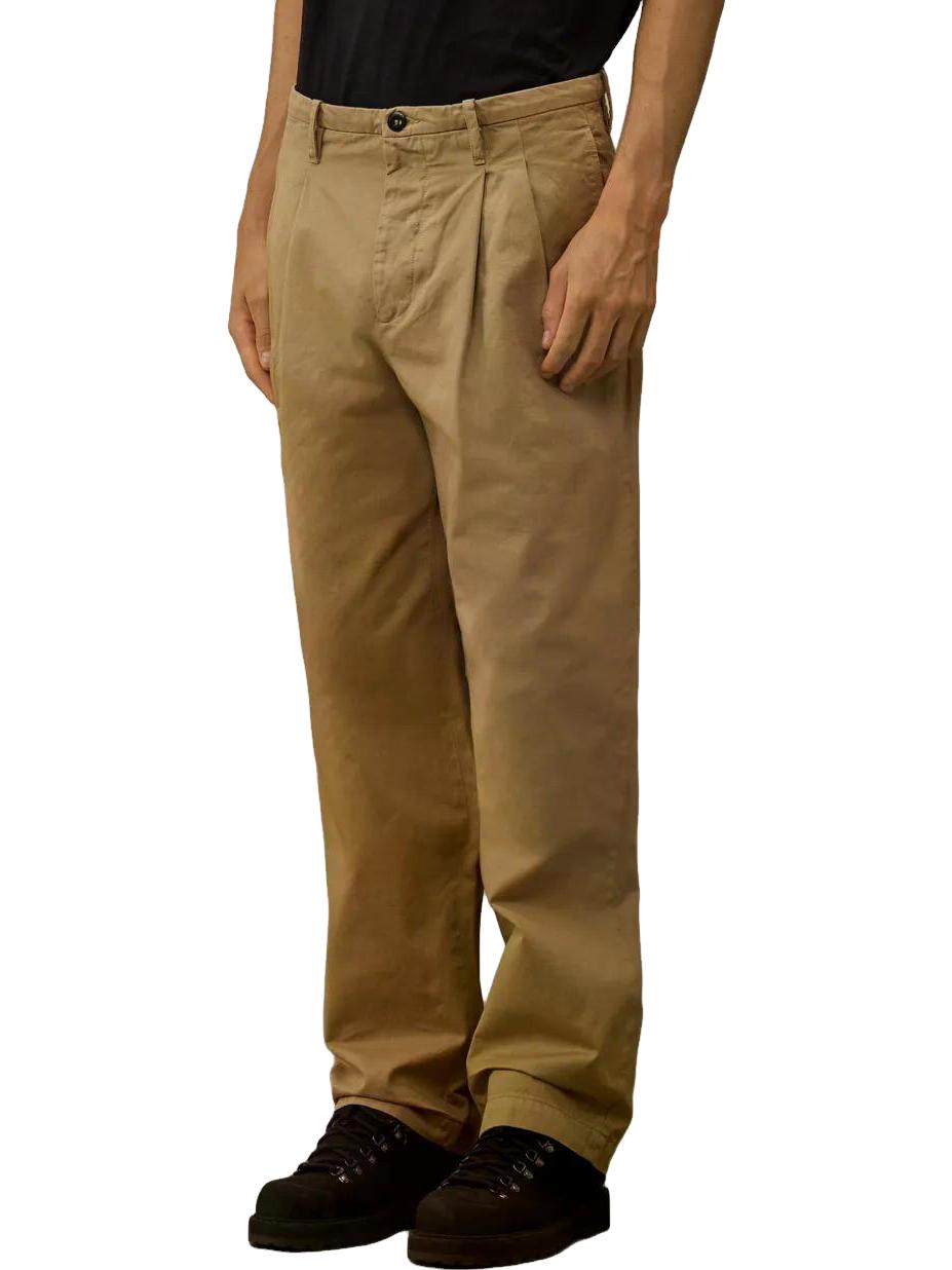 C.P. COMPANY pleated straight-leg trousers