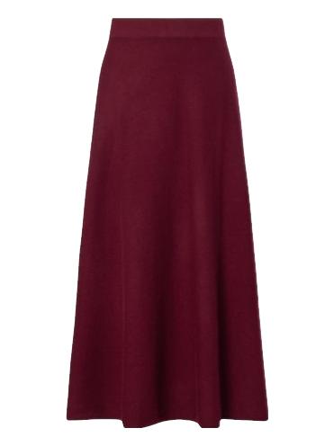 LISA YANG Lisa Yang Torie Cashmere Midi Skirt