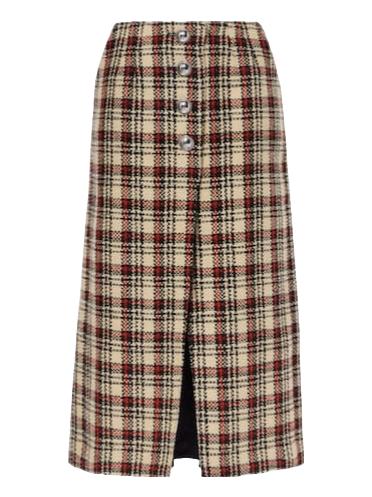 MIU MIU Miu Miu Tartan Print Shirt