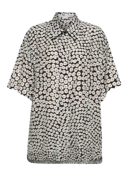 STELLA MCCARTNEY Stella McCartney Floral Silk Button-Down Shirt
