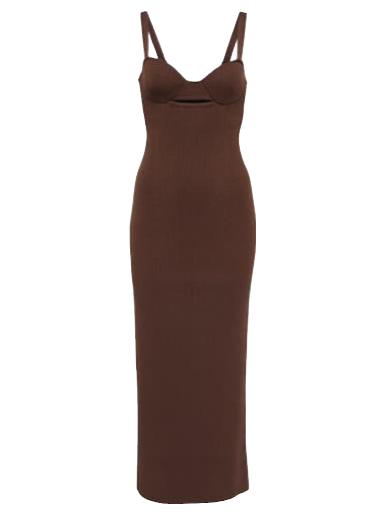 MAGDA BUTRYM Magda Butrym Ribbed Midi Dress
