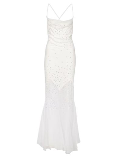 REISS mini van crystal embellished crossbody
