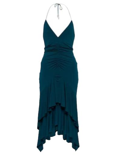 ALEXANDRE VAUTHIER Alexandre Vauthier Jersey Halterneck Midi Dress