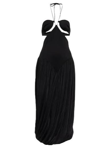 STELLA MCCARTNEY Stella McCartney Halterneck Cutout Midi Dress