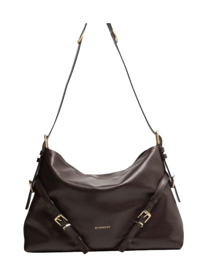 GIVENCHY Givenchy Medium Voyou Bag in Shiny Leather