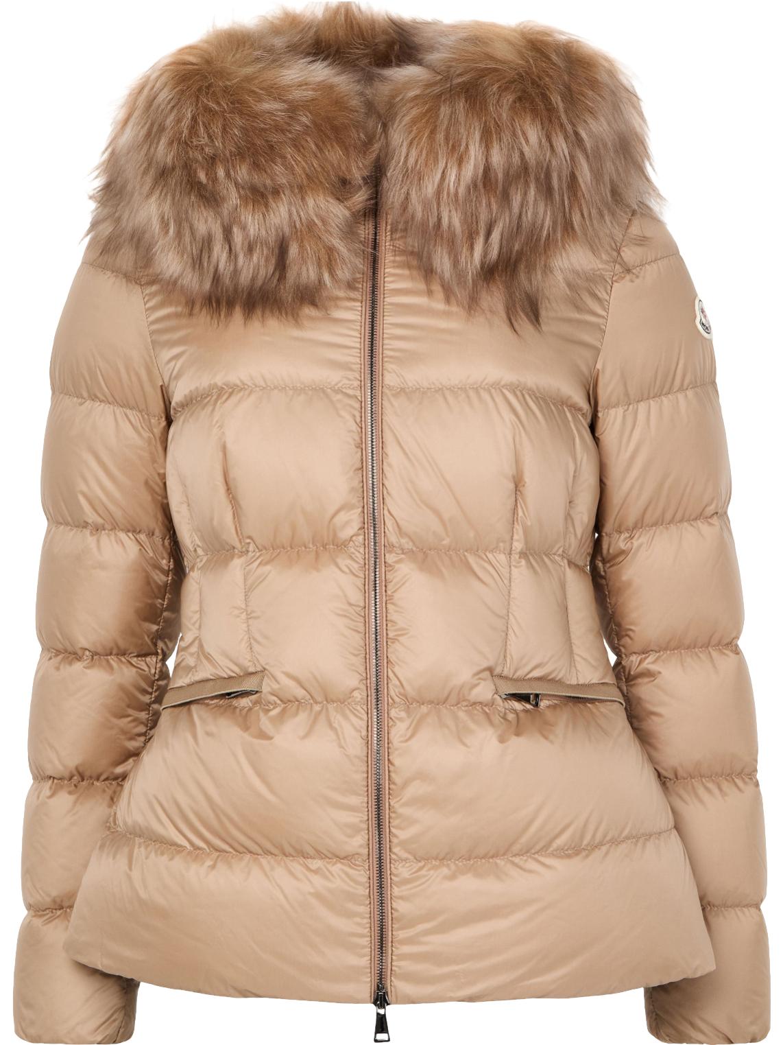 MONCLER Moncler Boed Down Jacket with Fur Hood
