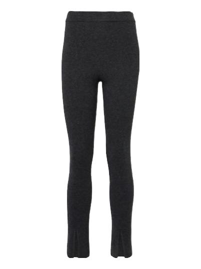MAGDA BUTRYM Magda Butrym Ribbed-Knit Cashmere Slim Pants
