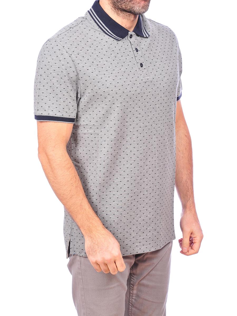 EMPORIO ARMANI Logo slim polo shirt
