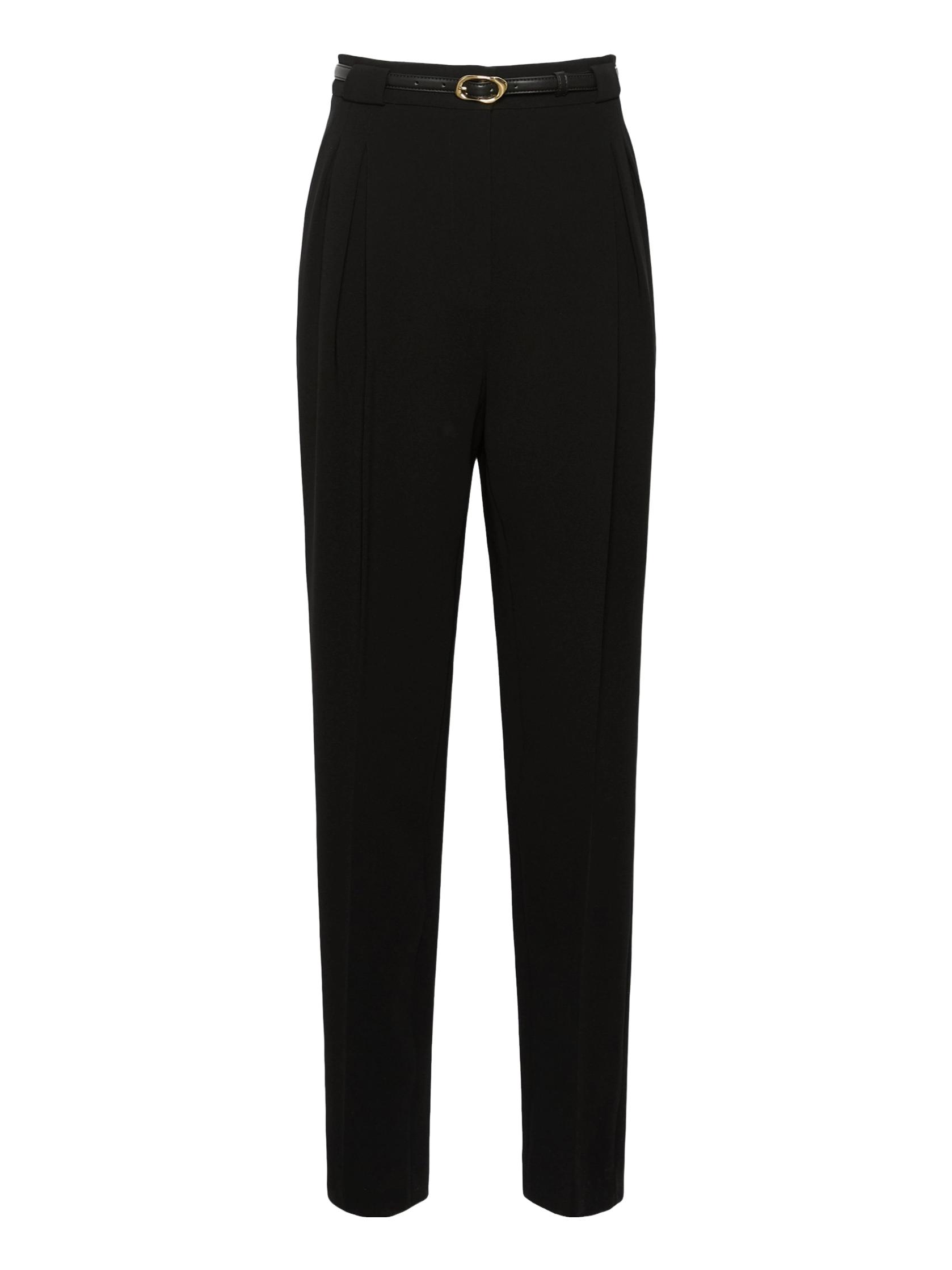 ELISABETTA FRANCHI Elisabetta Franchi Draping Crepe Jersey Bodysuit with Knot Detail
