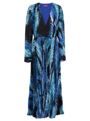 ALTUZARRA Altuzarra Antiparos Printed Pleated Maxi Dress