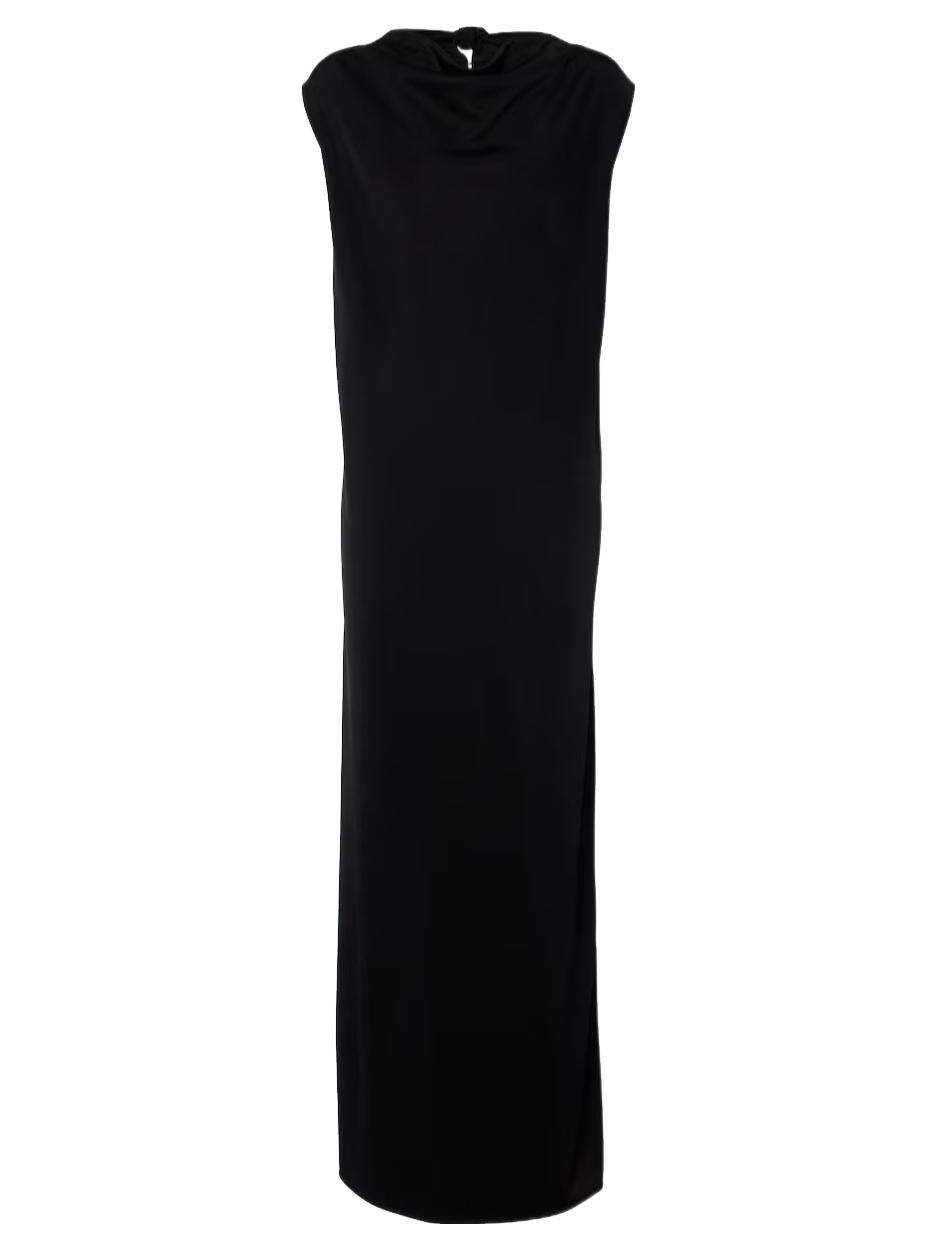 JIL SANDER Jil Sander Sleeveless Tie-Detail Maxi Dress