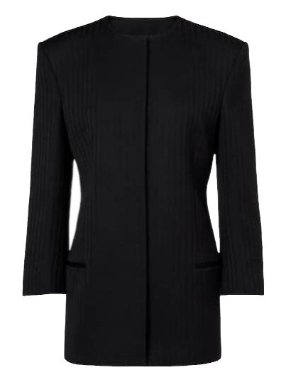 CALVIN KLEIN Calvin Klein Collection Ribbed-Knit Wool Mini Skirt