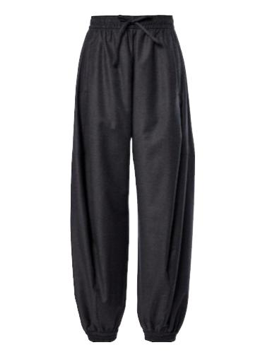 RÓHE Róhe Virgin Wool Balloon Pants with Drawstring Waist