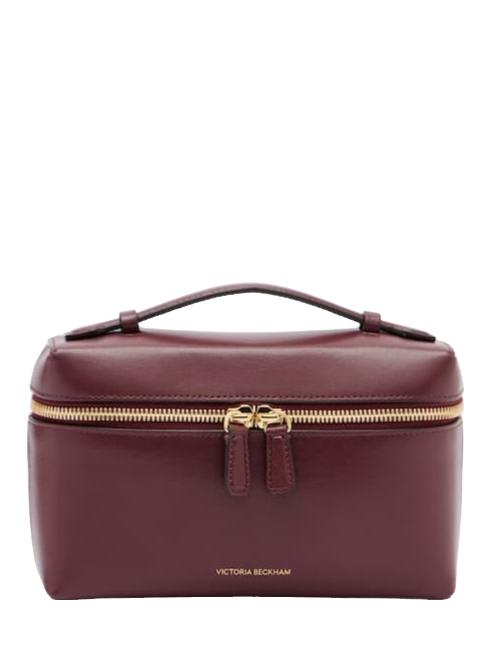 VICTORIA BECKHAM Victoria Beckham Vanity Logo Zip Shoulder Bag