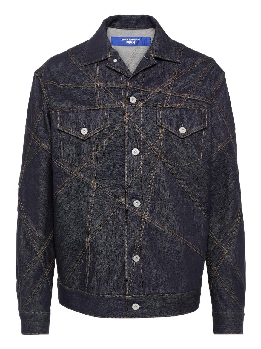 JUNYA WATANABE Junya Watanabe Button-Down Long-Sleeved Denim Jacket