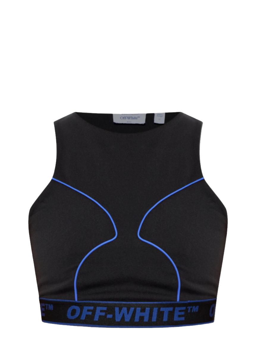 OFF-WHITE logo-embellishment leggings