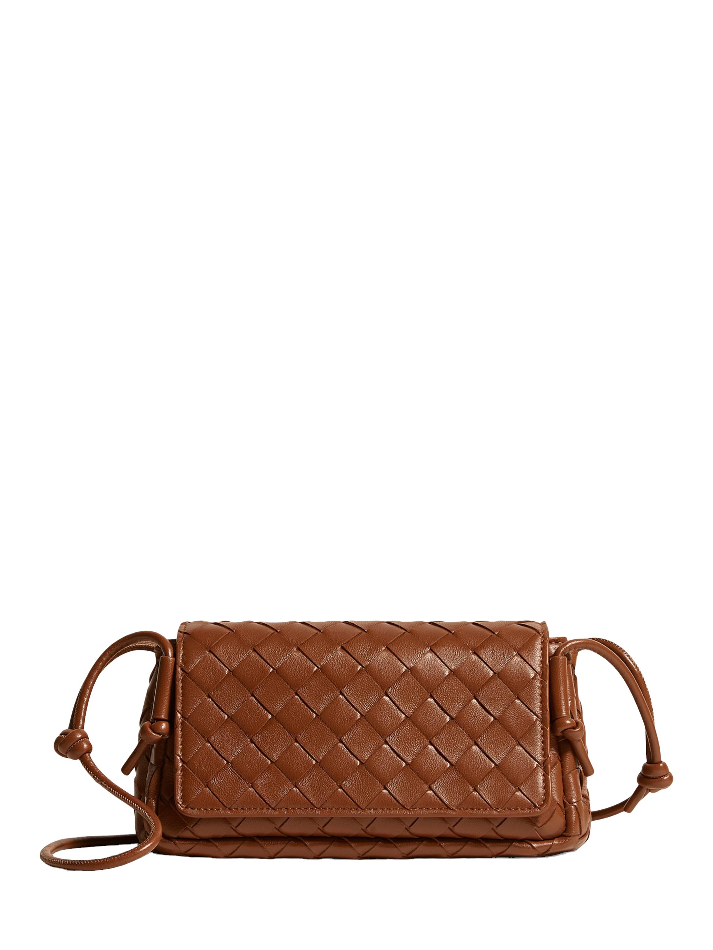 BOTTEGA VENETA Bottega Veneta Leather Notturno Cross-Body Bag