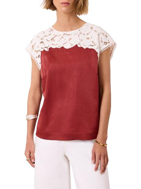 PINKO Pinko Lace Trimmed Cami