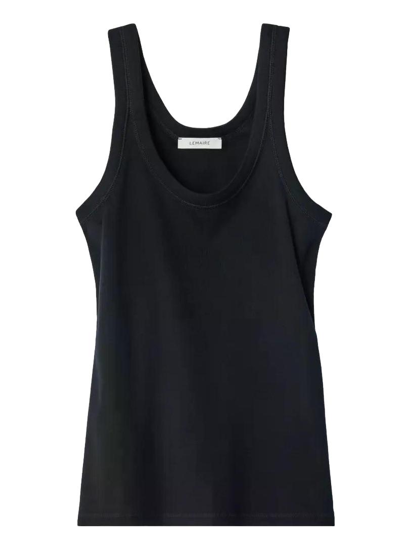 LEMAIRE LEMAIRE Ribbed Cotton Jersey Tank Top