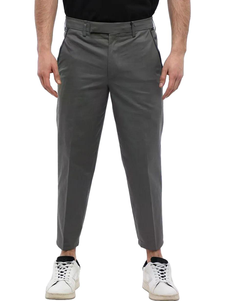 NEIL BARRETT elasticated-cuff chino trousers