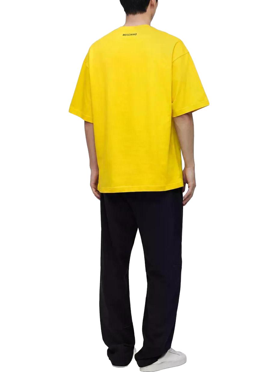 MOSCHINO x smiley graphic-print cotton t-shirt
