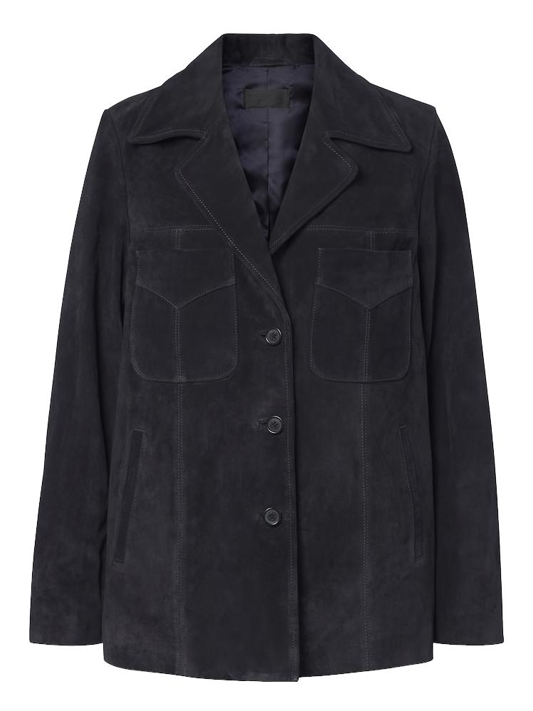 NILI LOTAN Nili Lotan Dominic Suede Jacket