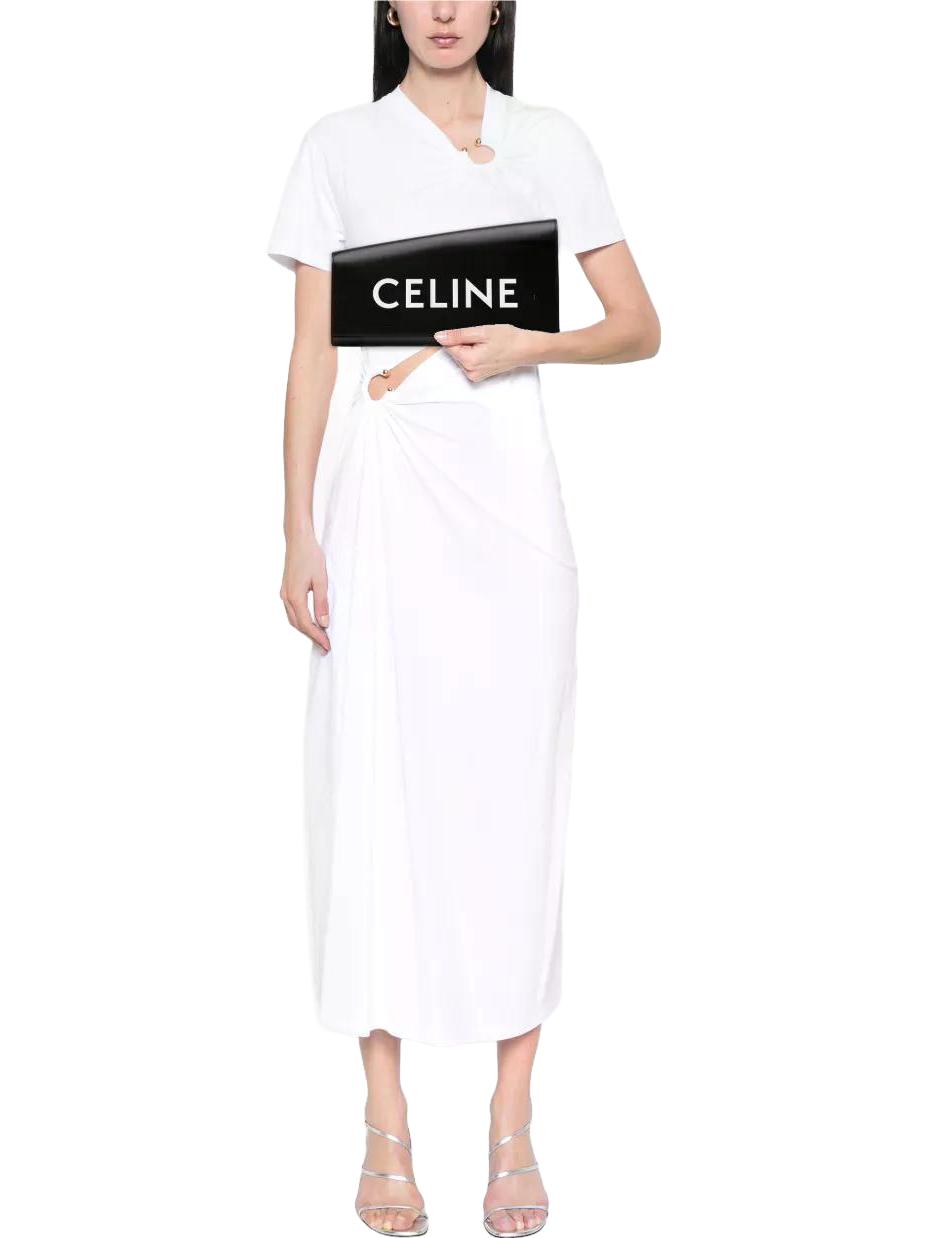 SAINT LAURENT Saint Laurent Tulle Bandeau Top