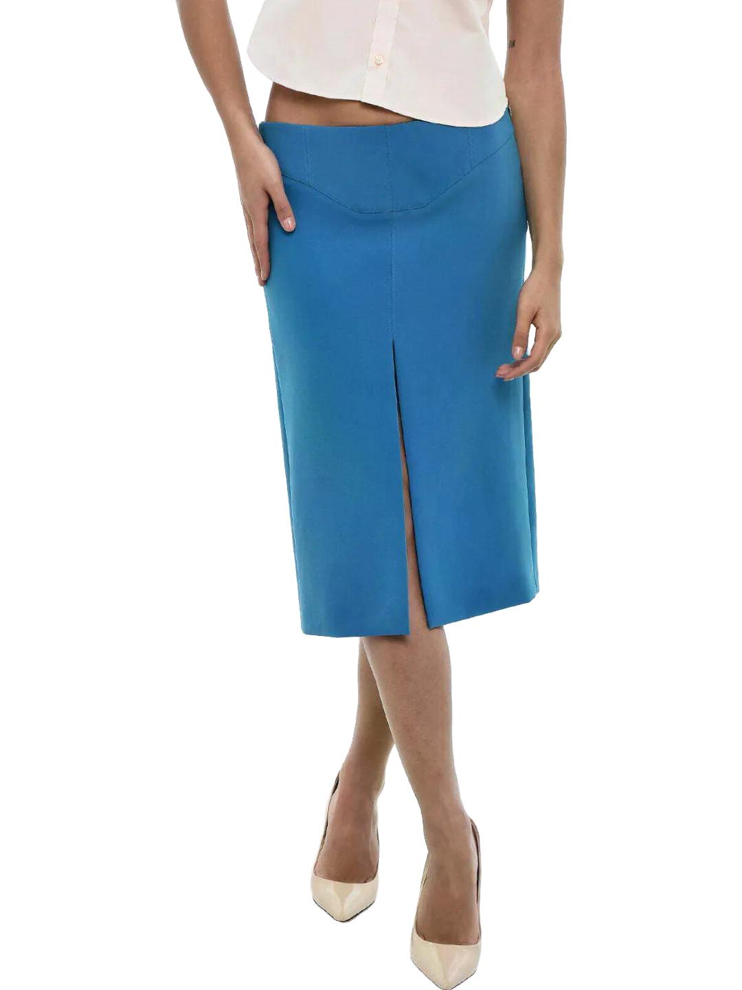 DSQUARED2 DSQUARED2 Midi Skirt with Front Slit