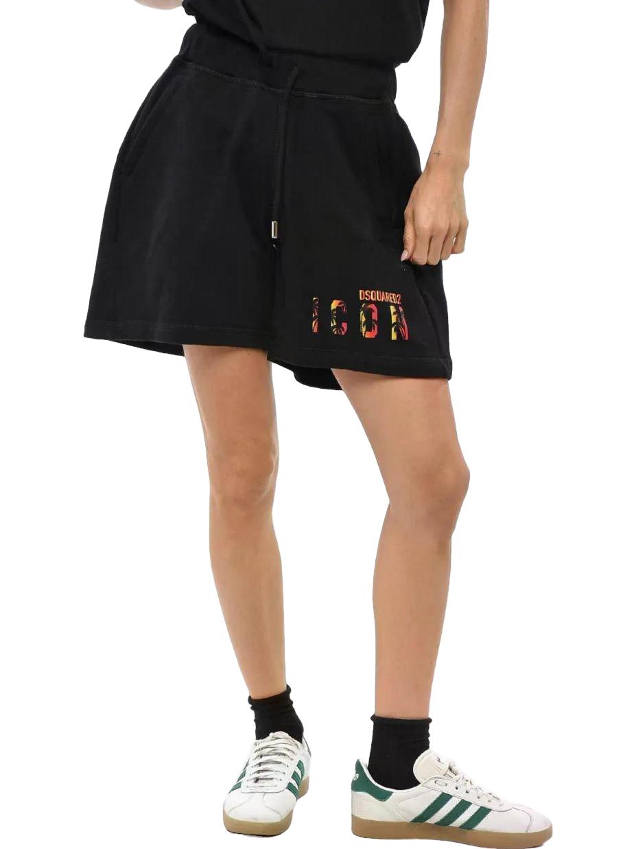 DSQUARED2 DSQUARED2 Icon Sunset Logo-Print Shorts
