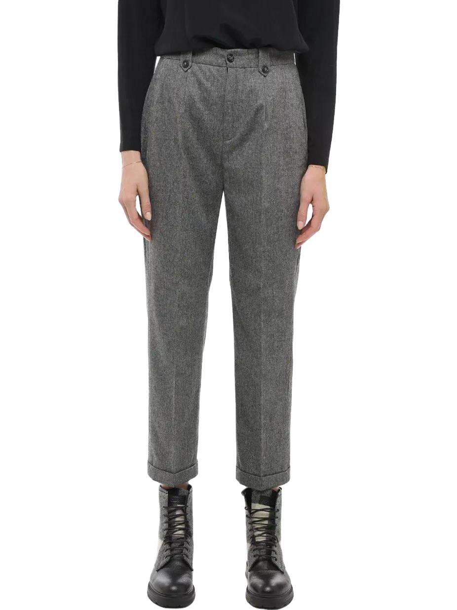 WOOLRICH Woolrich Pleated Wool-Blend Trousers