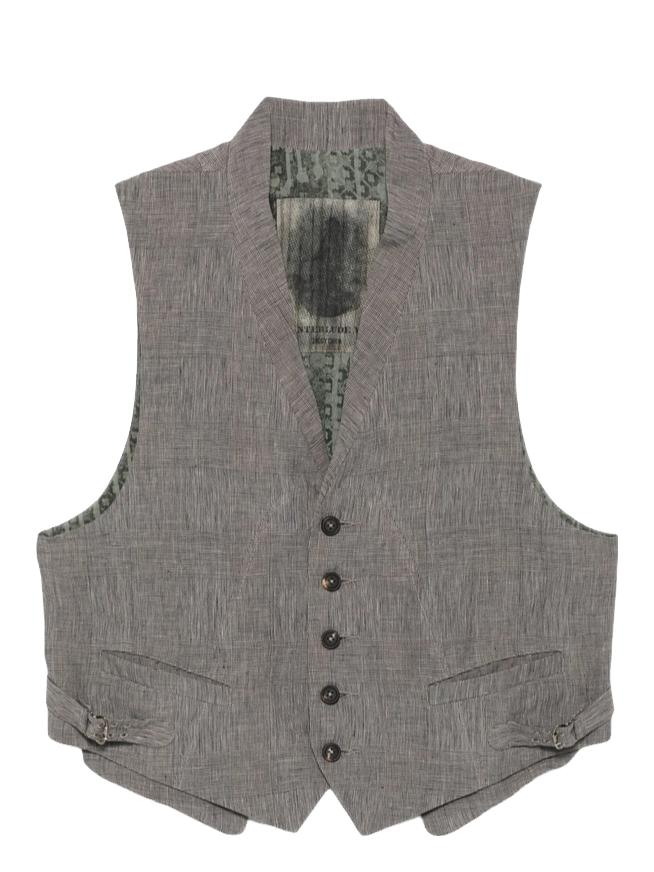 ZIGGY CHEN Ziggy Chen Sleeveless V-Neck Vest