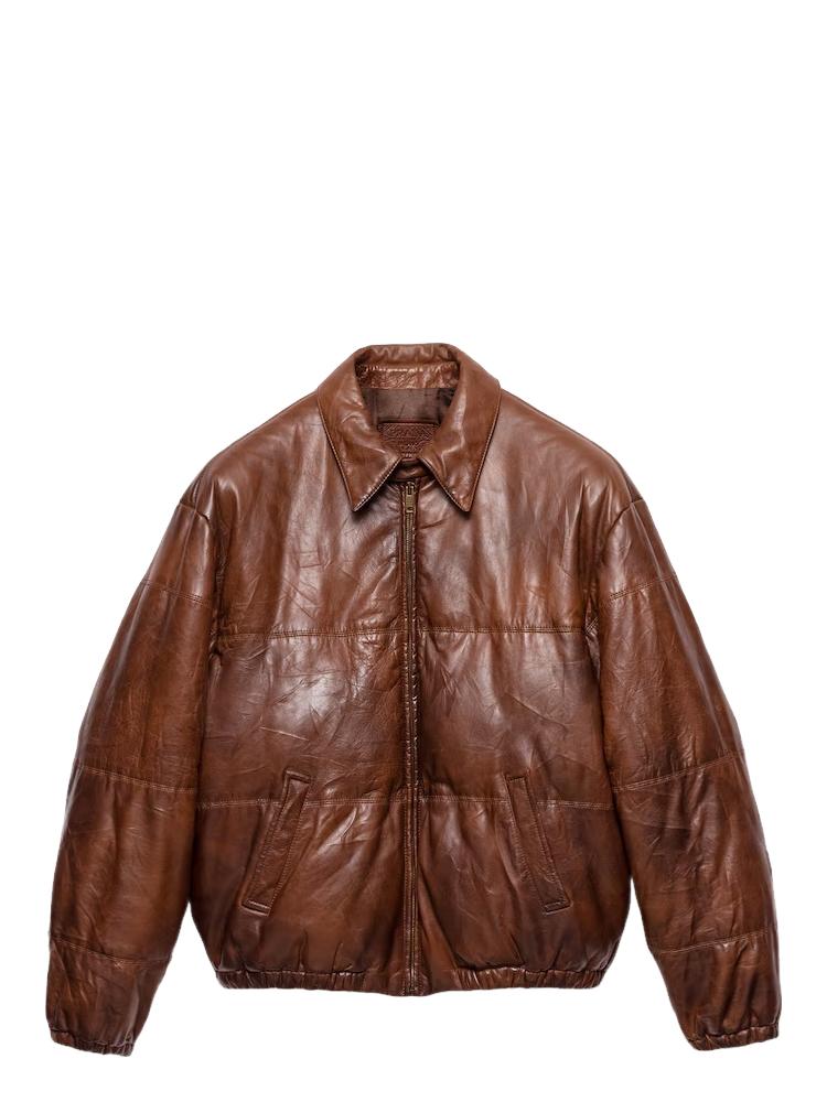 PRADA Prada Nappa Leather Jacket