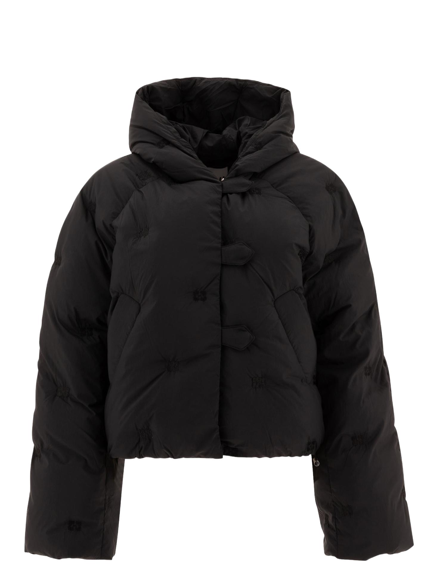 GANNI Ganni Short Hooded Tech Puffer Jacket