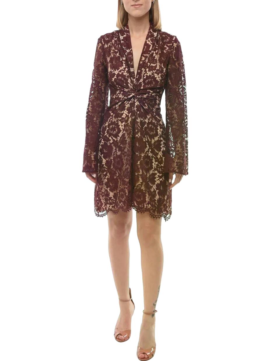 SUPER BLOND SUPER BLOND Lace Mini Dress