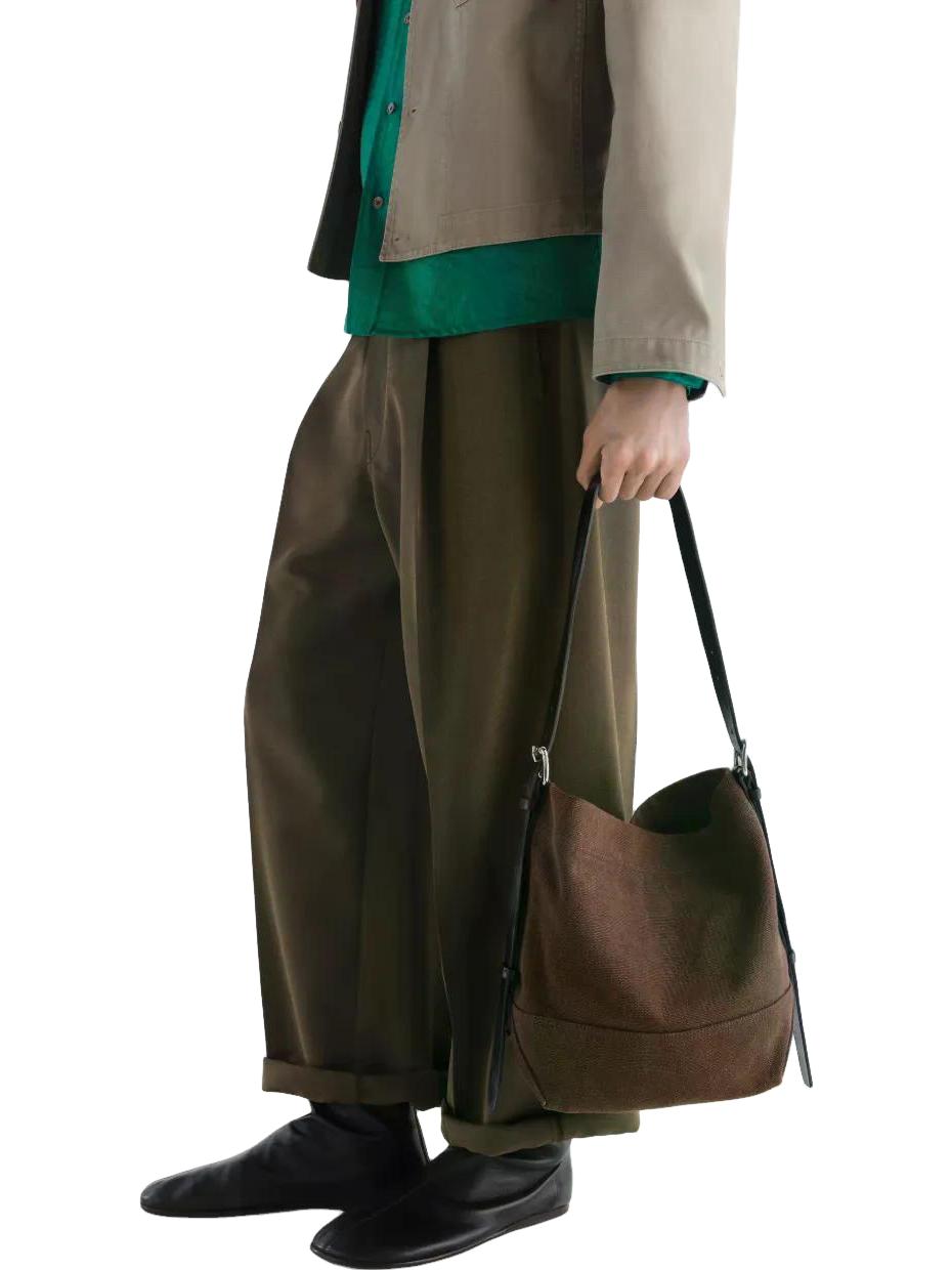 JAMES PERSE James Perse Linen Straight-Leg Pants