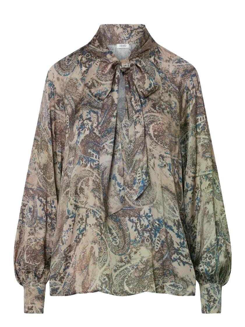 LIU JO LIU JO Printed Satin Blouse