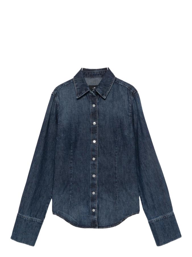 7 FOR ALL MANKIND 7 For All Mankind Denim Long Sleeve Shirt