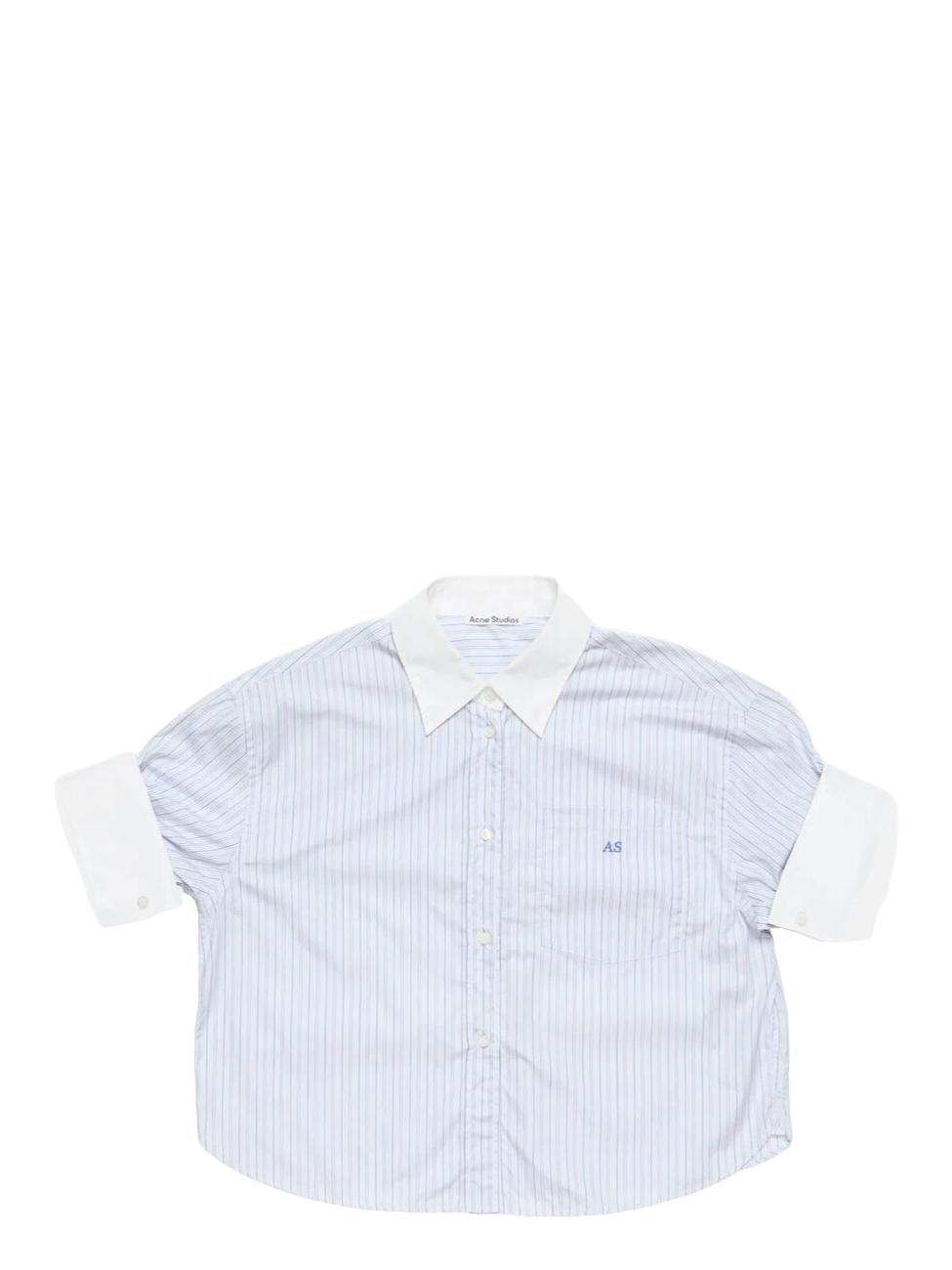 ACNE STUDIOS Acne Studios Short-Sleeved Striped Shirt