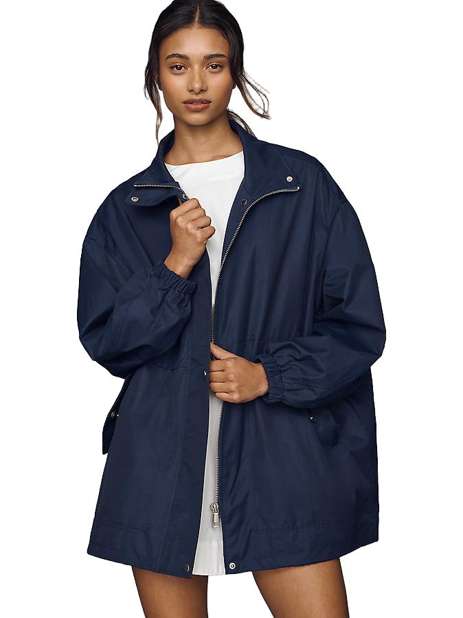 MAEVE Maeve Funnel-Neck Tech Jacket