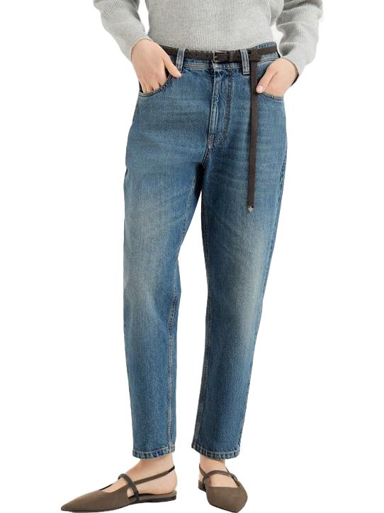 BRUNELLO CUCINELLI Brunello Cucinelli Baggy Tapered Jeans