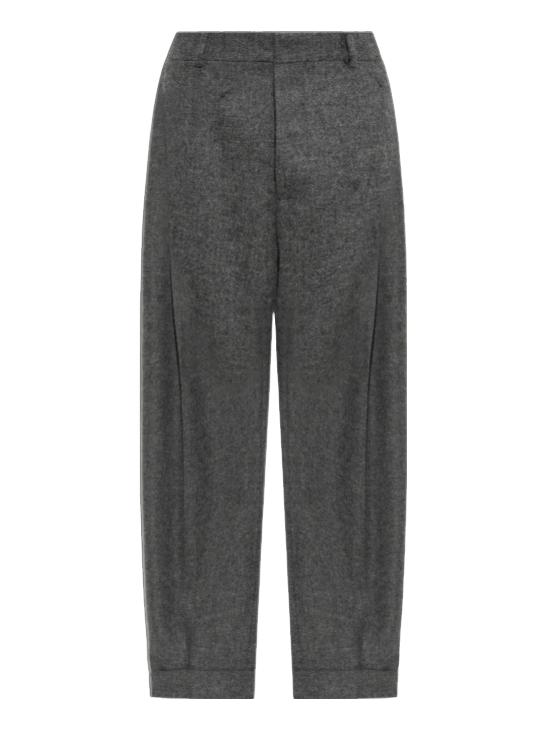 DSQUARED2 Dsquared2 Tweed Wide-Leg Pleated Trousers