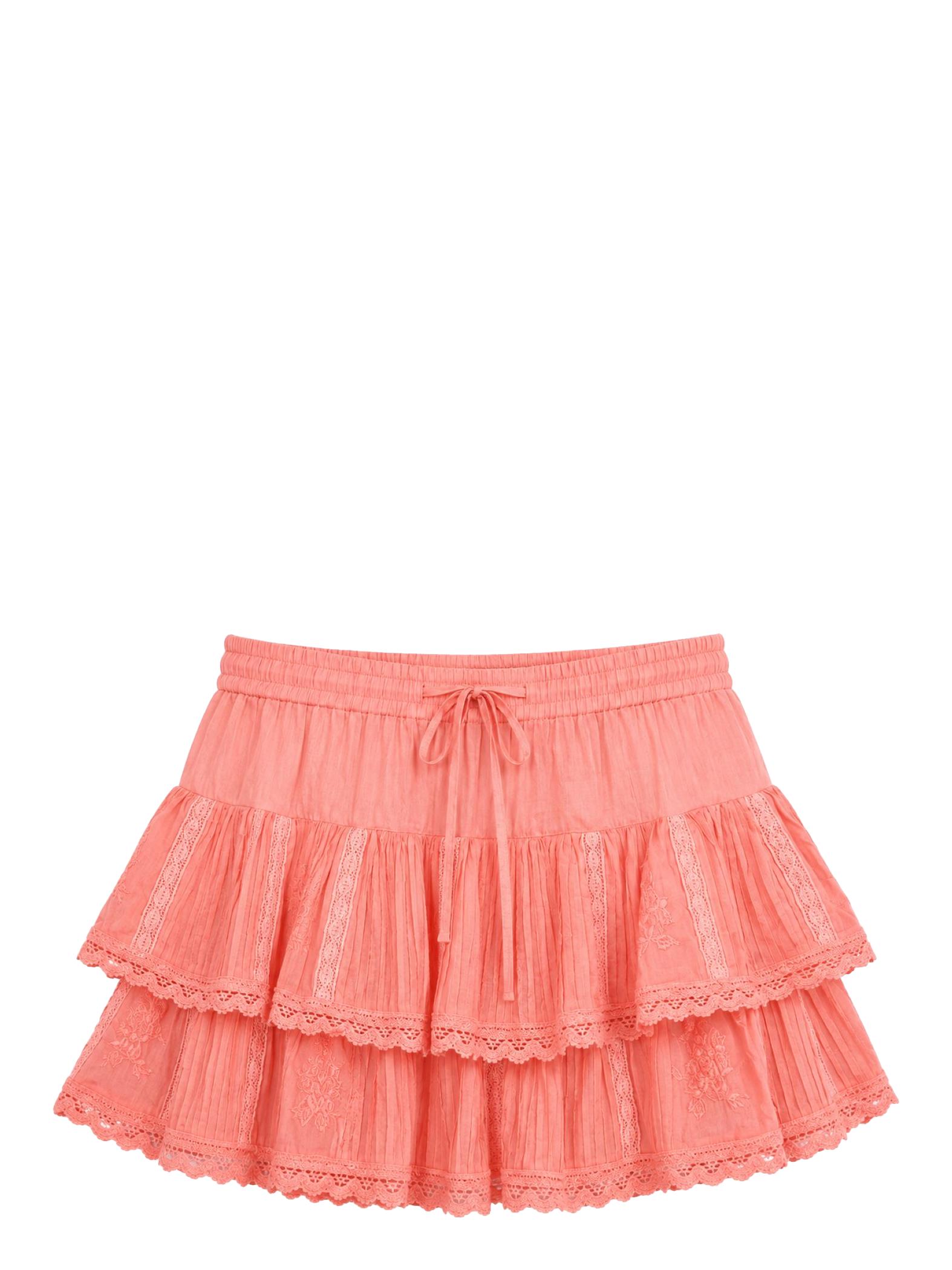 LOVESHACKFANCY LSF x Fanatics Ruffle Mini Skirt