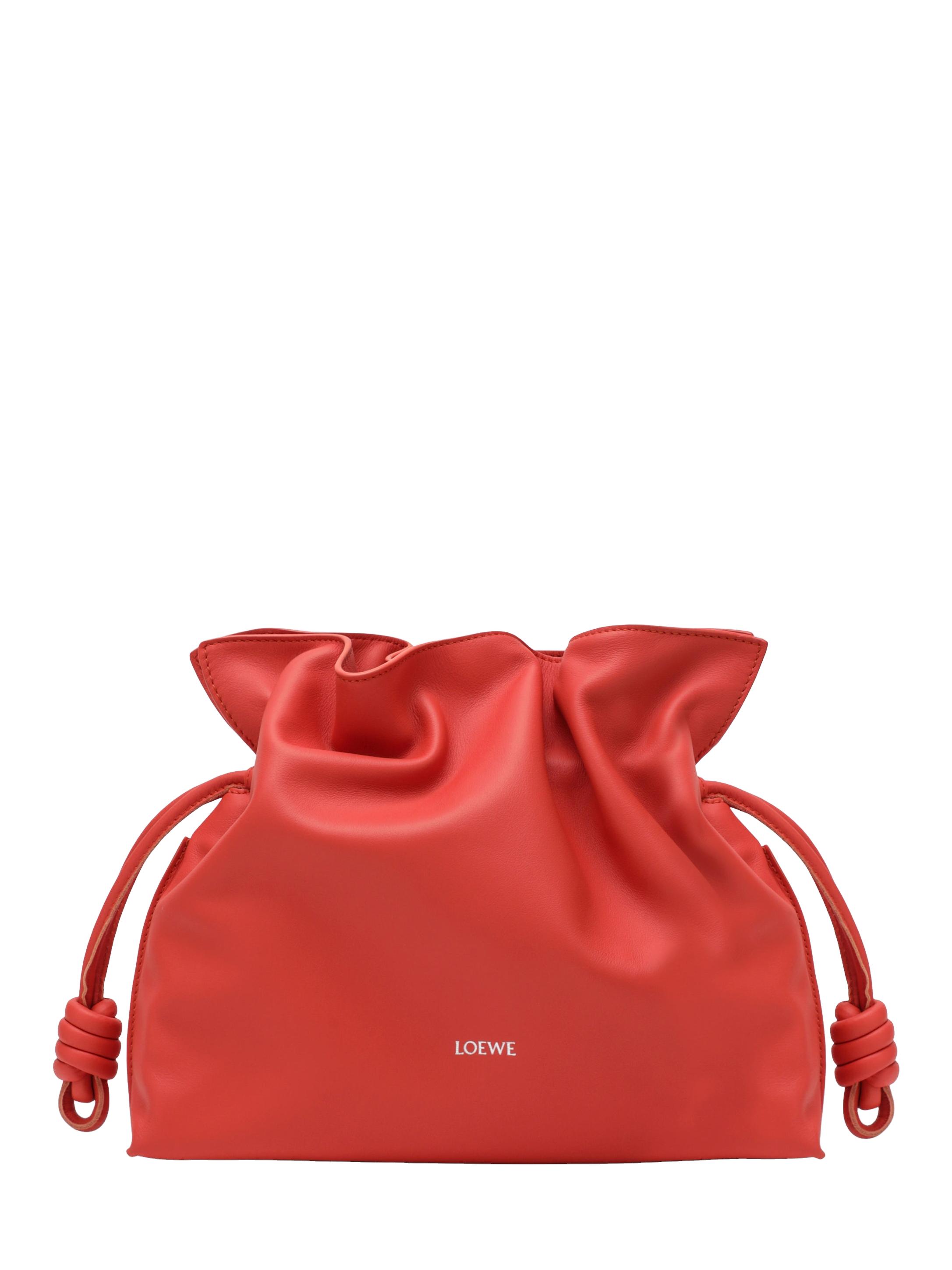 LOEWE Loewe Medium Flamenco Clutch in Nappa Leather